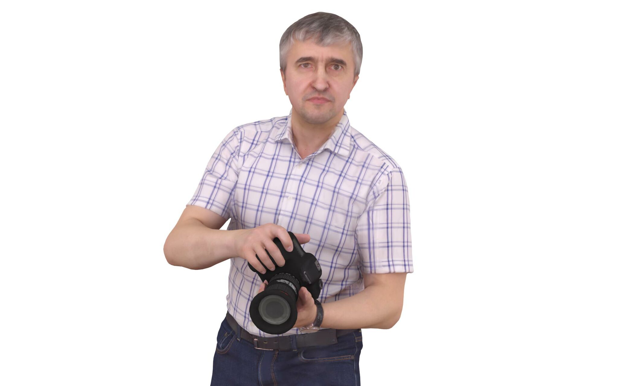 Cameraman 3D Model - by Renderbot LLC