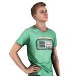 Casual boy standing 3D Model - by Renderbot LLC