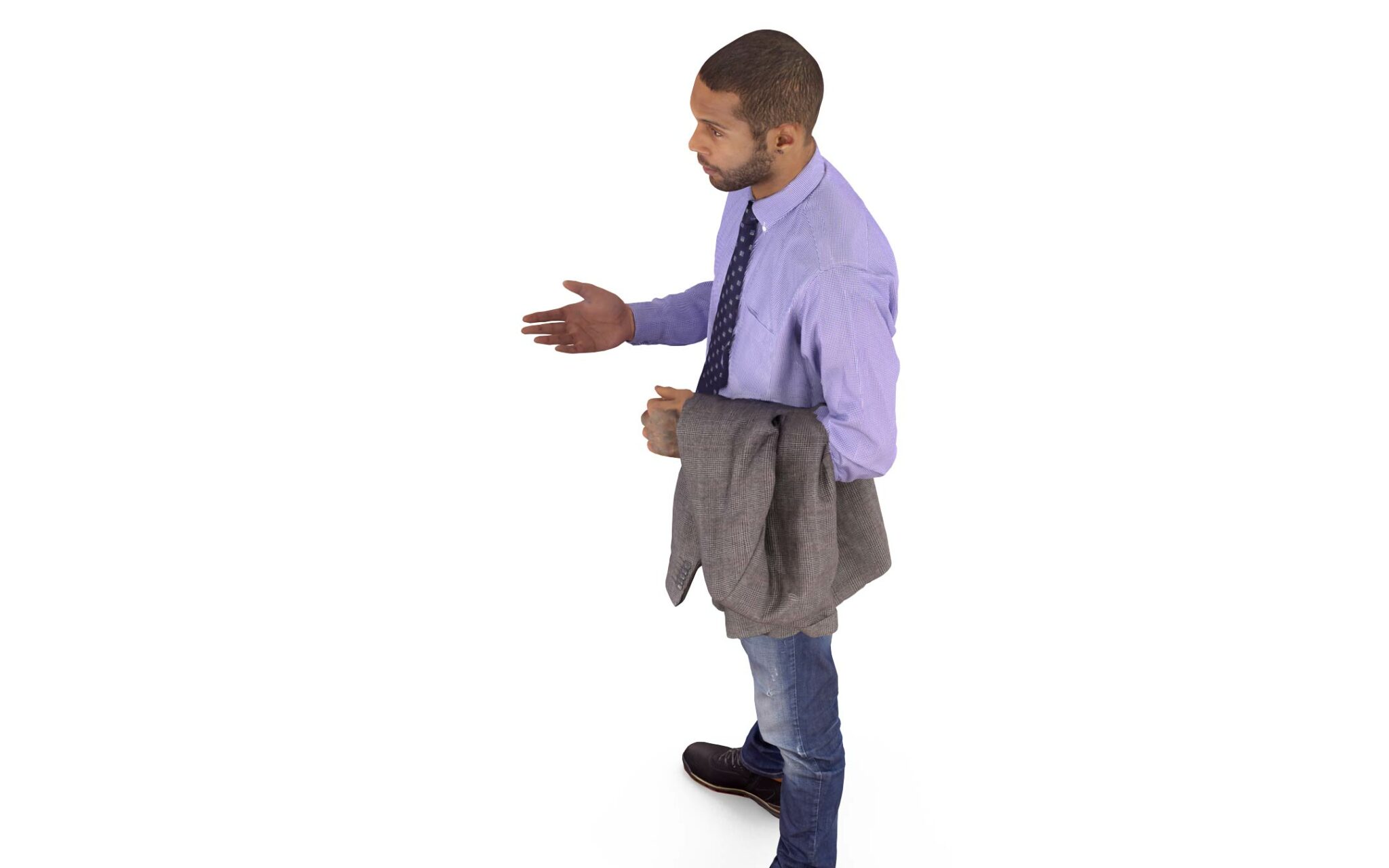 Man talking 3D Model - by Renderbot LLC