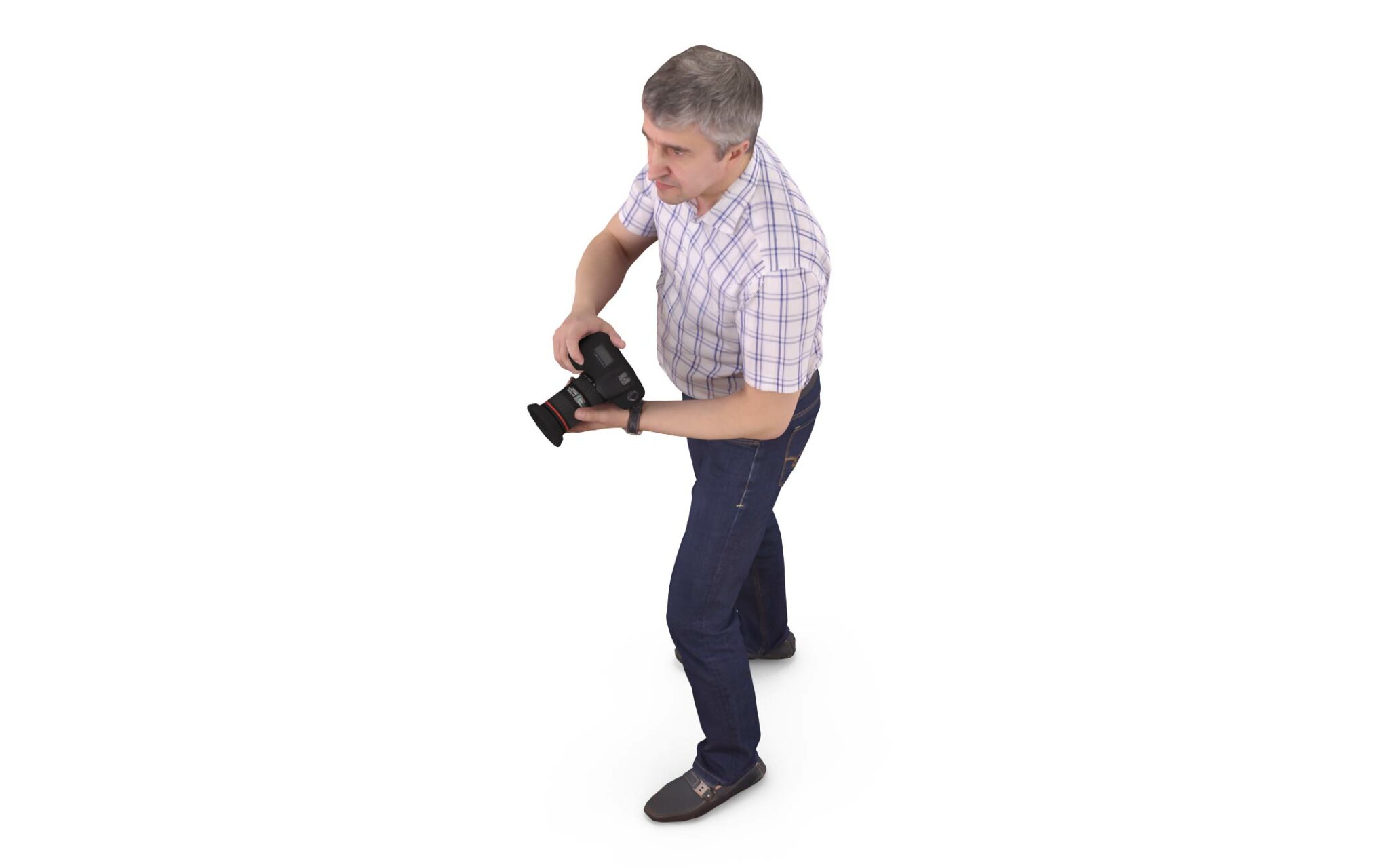 Cameraman 3D Model - by Renderbot LLC