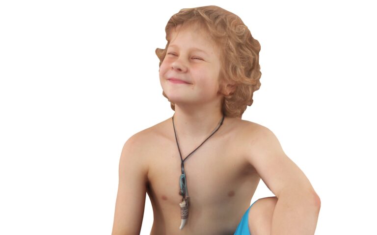 Child beach 3D Model - by Renderbot LLC