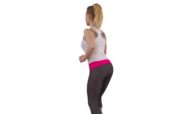 Fit girl running 3D Model - by Renderbot LLC