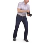 Cameraman 3D Model - by Renderbot LLC