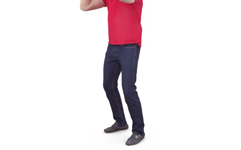 Fan man 3D Model - by Renderbot LLC