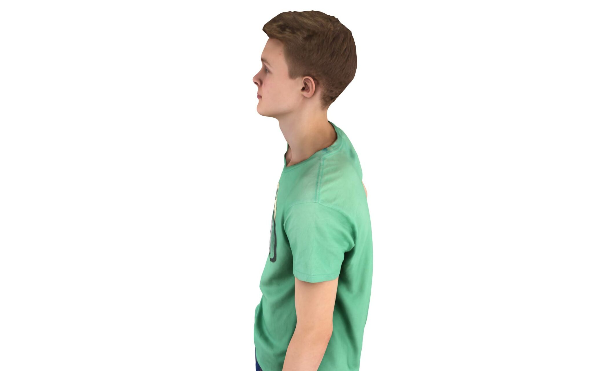Casual boy standing 3D Model - by Renderbot LLC