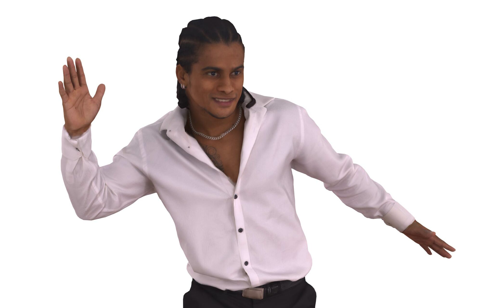 Man dancing 3D Model - by Renderbot LLC