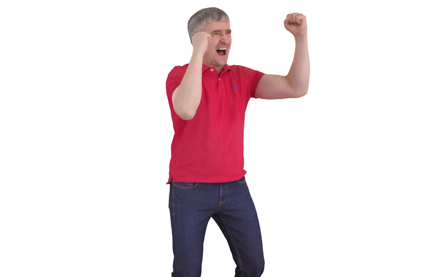 Fan man 3D Model - by Renderbot LLC