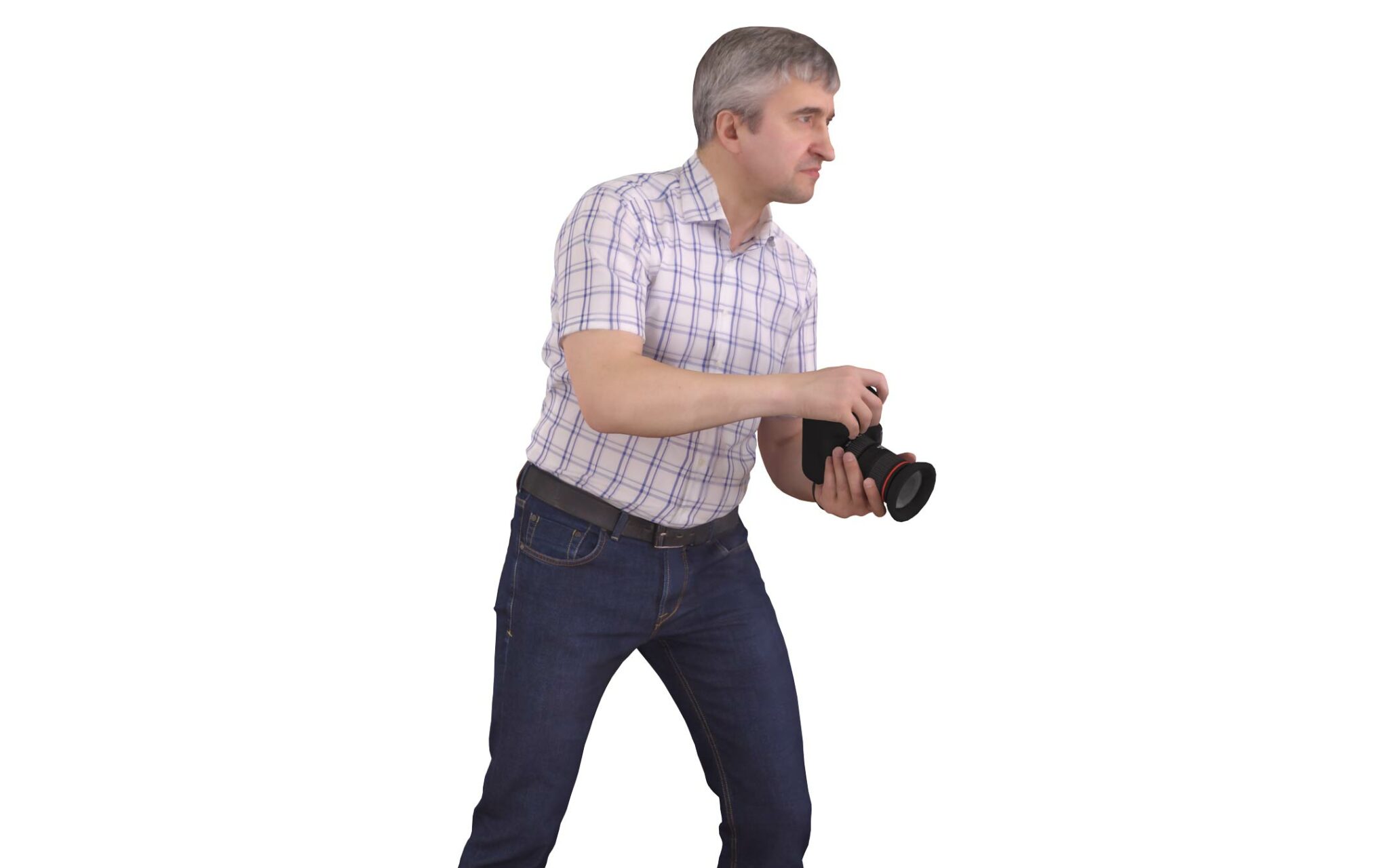 Cameraman 3D Model - by Renderbot LLC