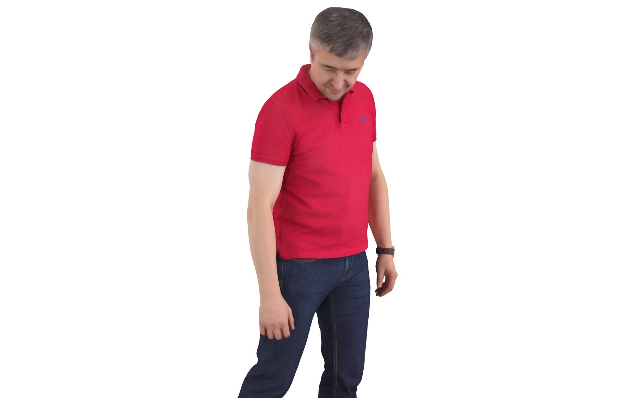 Man walking 3D Model - by Renderbot LLC