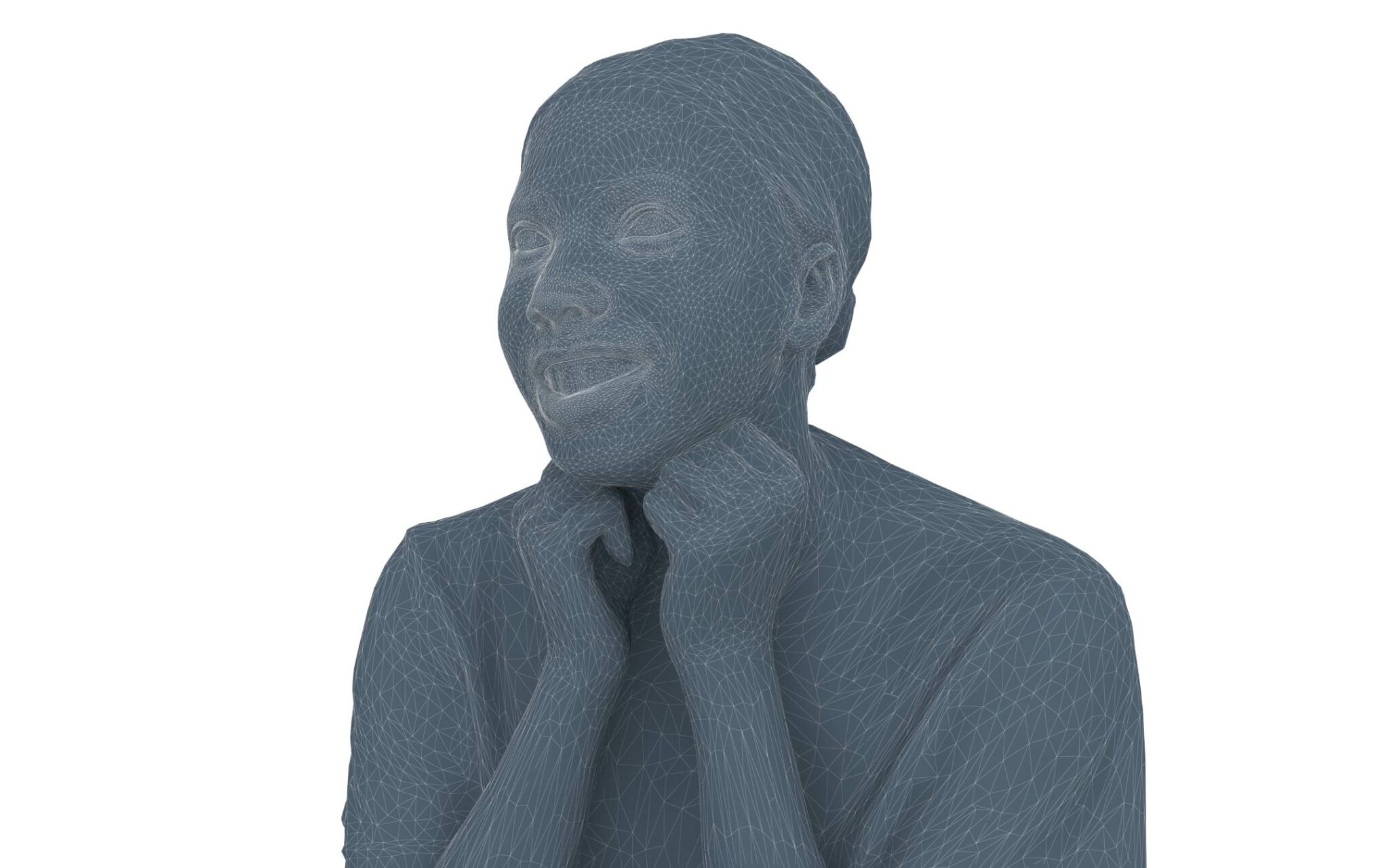 Girl teen smiling 3D Model - by Renderbot LLC