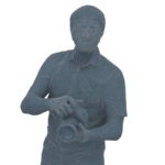 Cameraman 3D Model - by Renderbot LLC