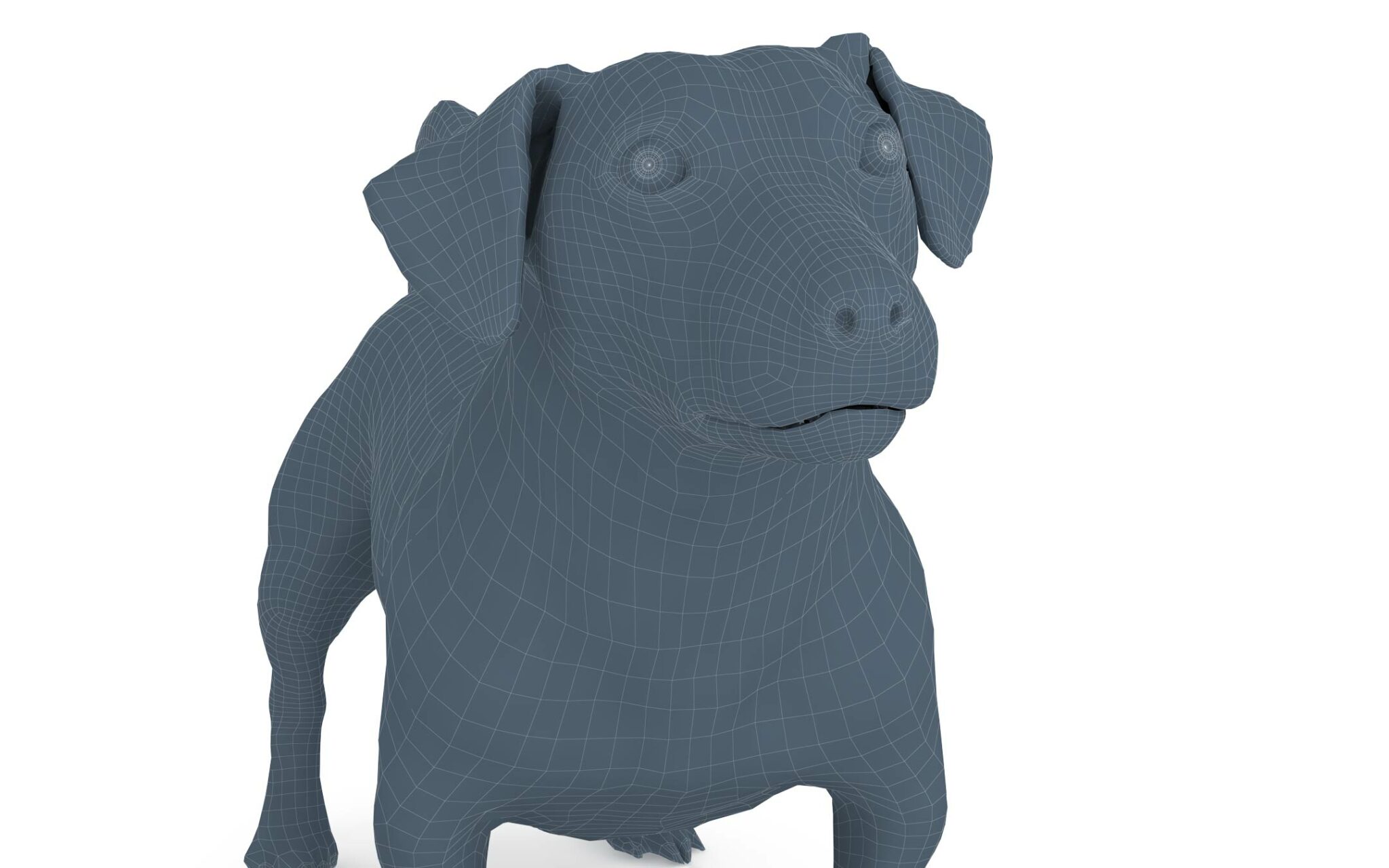 3d Child and 3d dogs collection x4 3d models - Renderbot