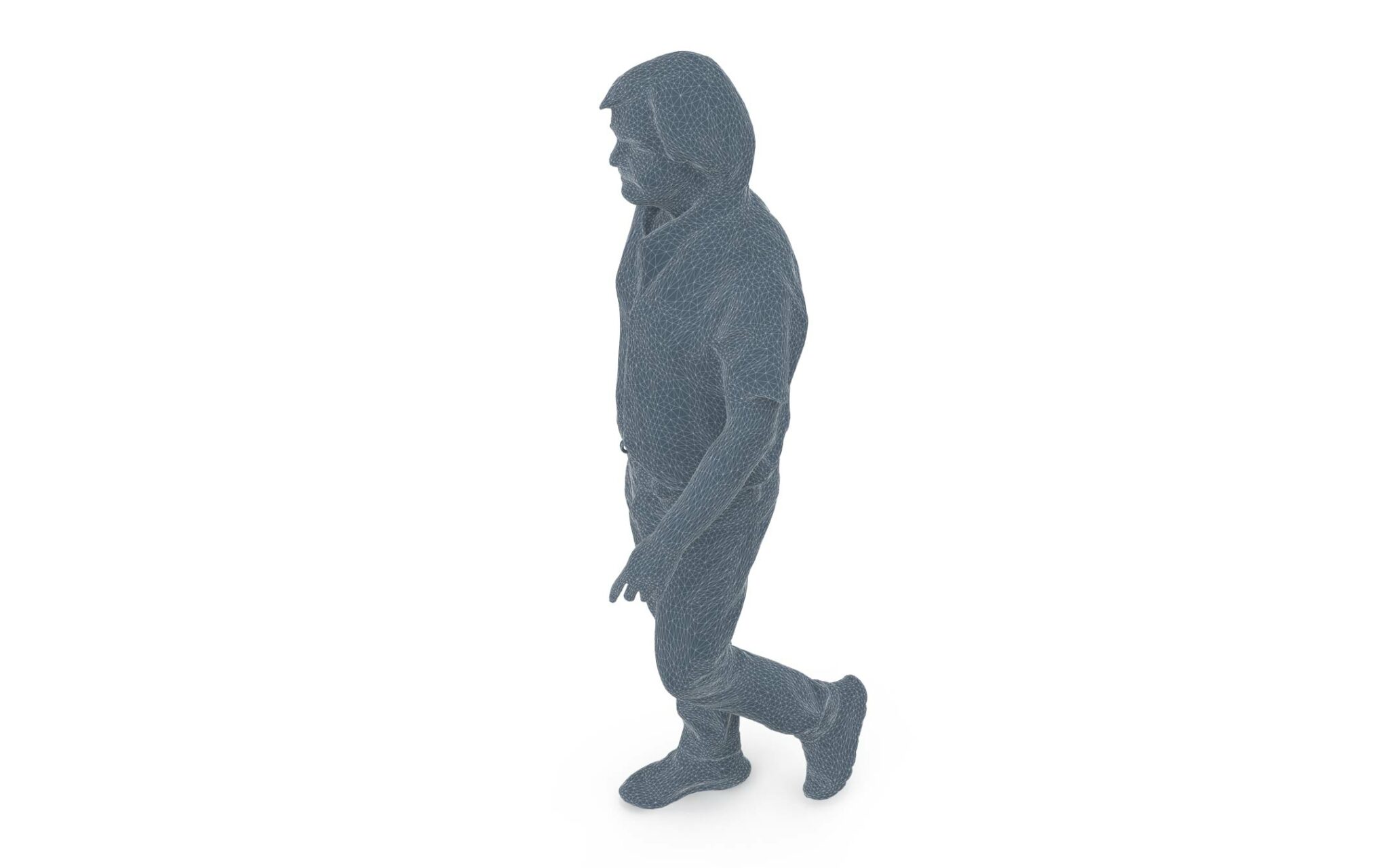 Walking man 3D Model - by Renderbot LLC