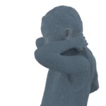 Baby girl standing 3D Model - by Renderbot LLC