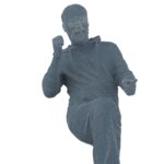 Beard fan man 3D Model - by Renderbot LLC