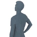 Casual boy standing 3D Model - by Renderbot LLC