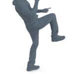 Beard fan man 3D Model - by Renderbot LLC