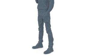 Man hand in pocket 3D Model - by Renderbot LLC