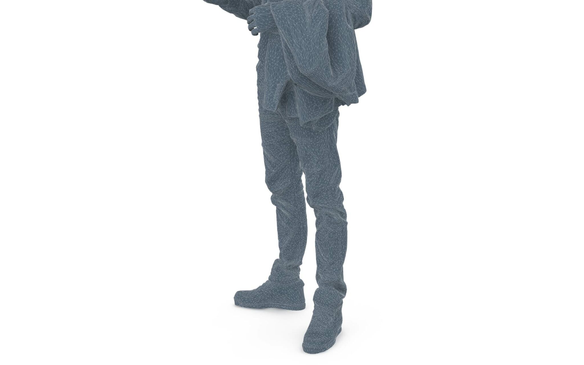 Man talking 3D Model - by Renderbot LLC