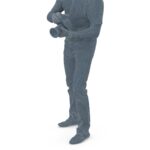 Cameraman 3D Model - by Renderbot LLC