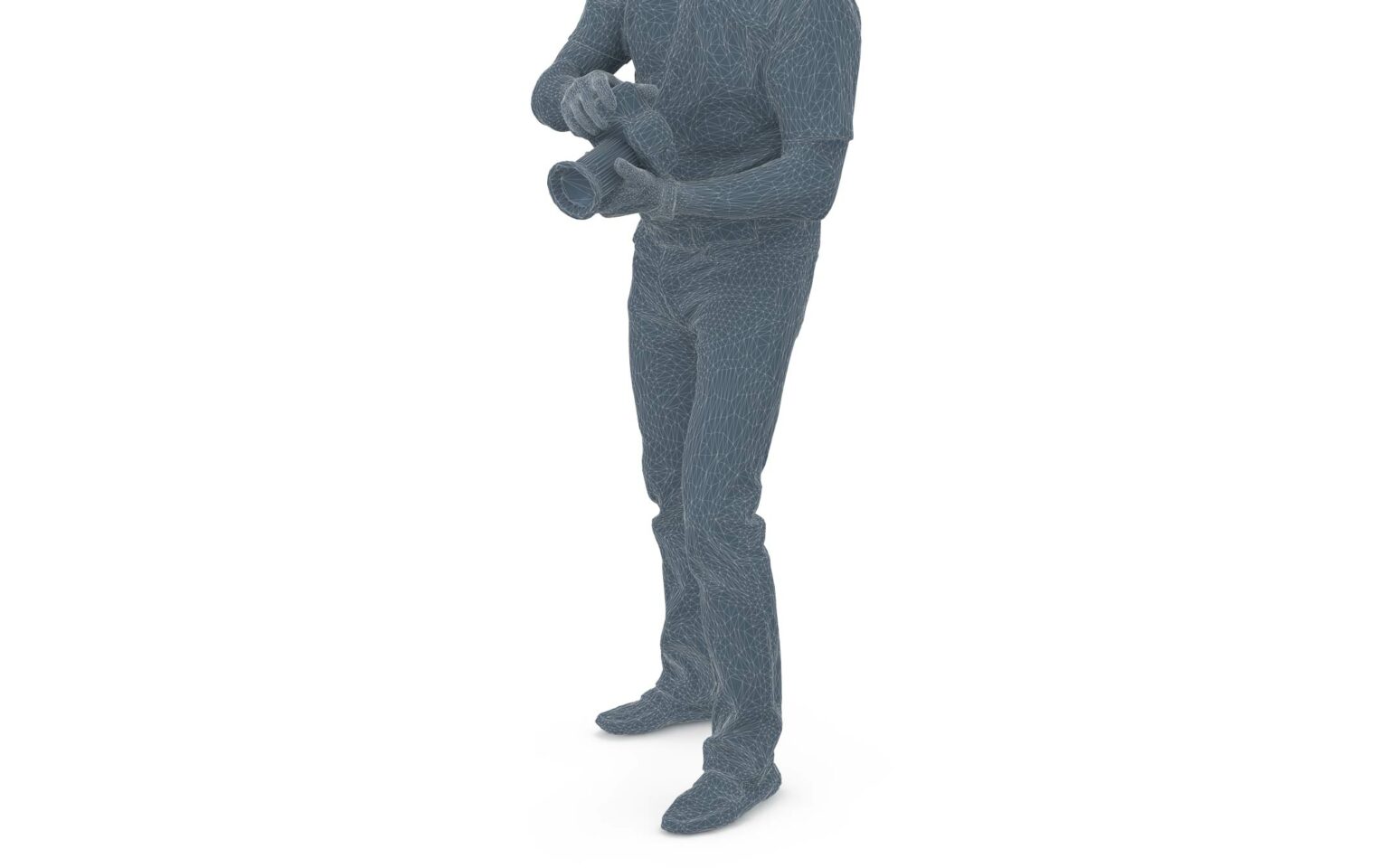 Cameraman 3D Model - by Renderbot LLC