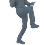 Beard fan man 3D Model - by Renderbot LLC