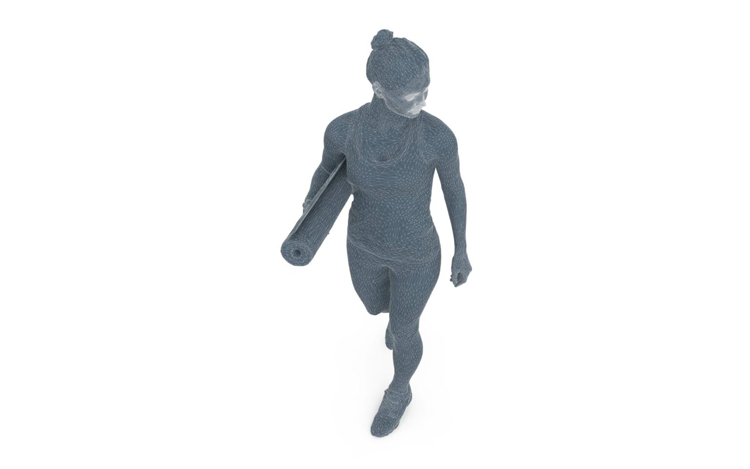 Fitness 3d woman collection 3d models - by Renderbot LLC