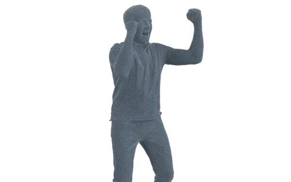 Fan man 3D Model - by Renderbot LLC