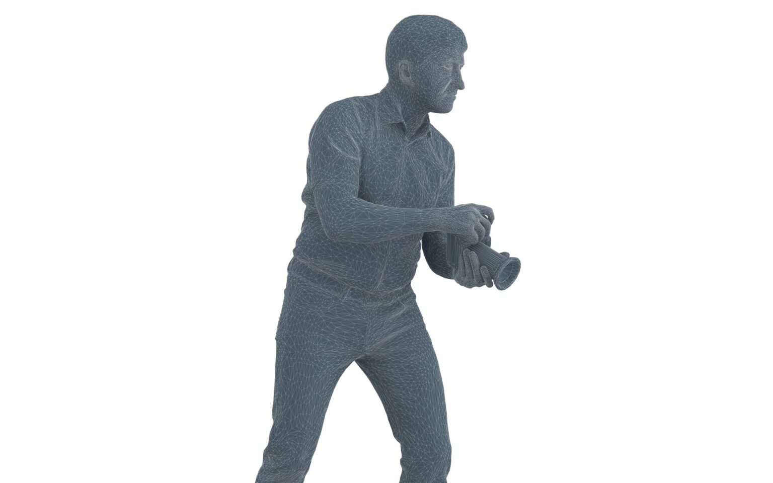 Cameraman 3D Model - by Renderbot LLC