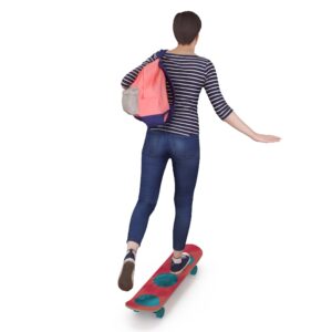 Walking 3d scanned people collection x10 - scanned 3d models - Renderbot