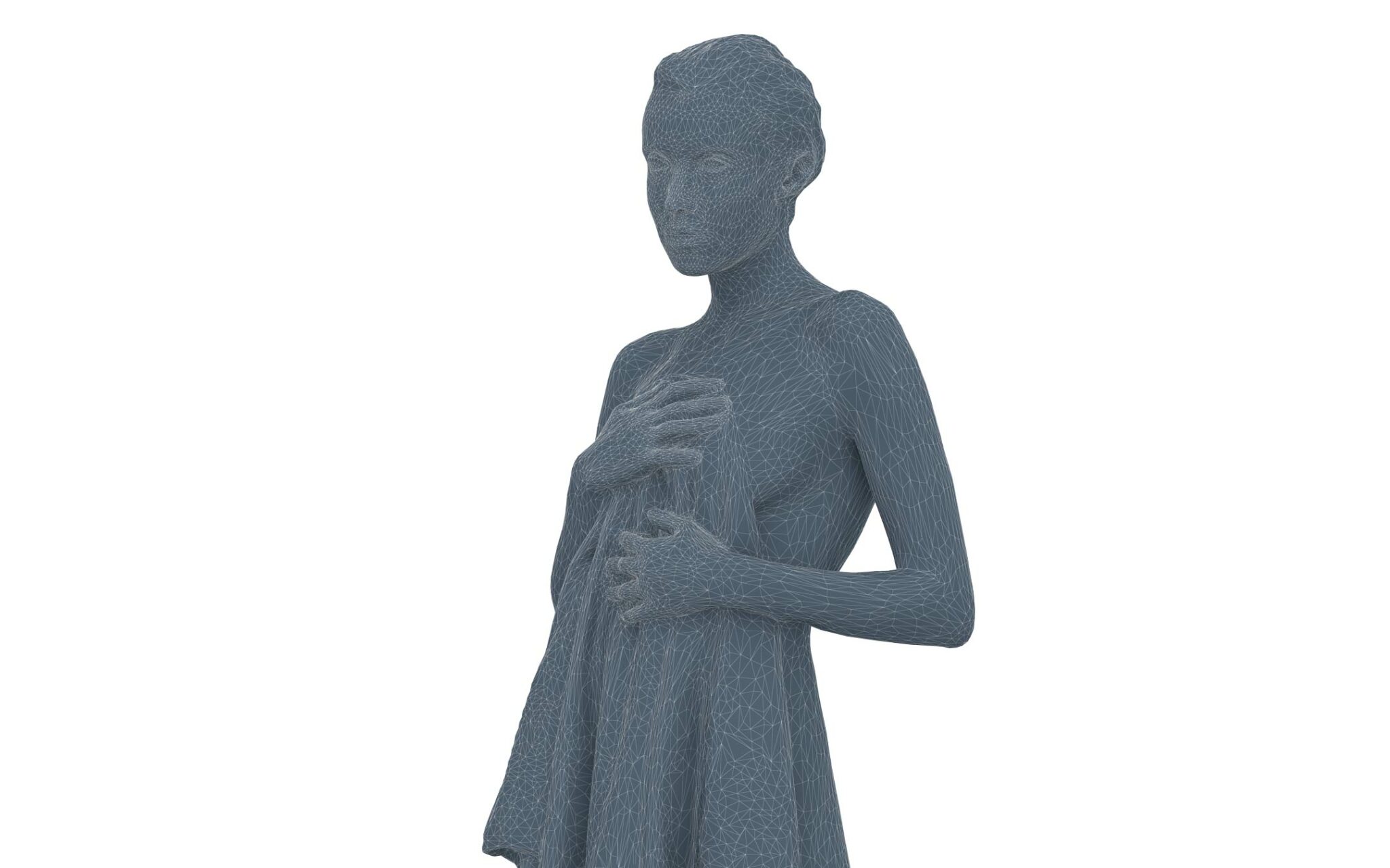 Spa woman 3d model - by Renderbot LLC