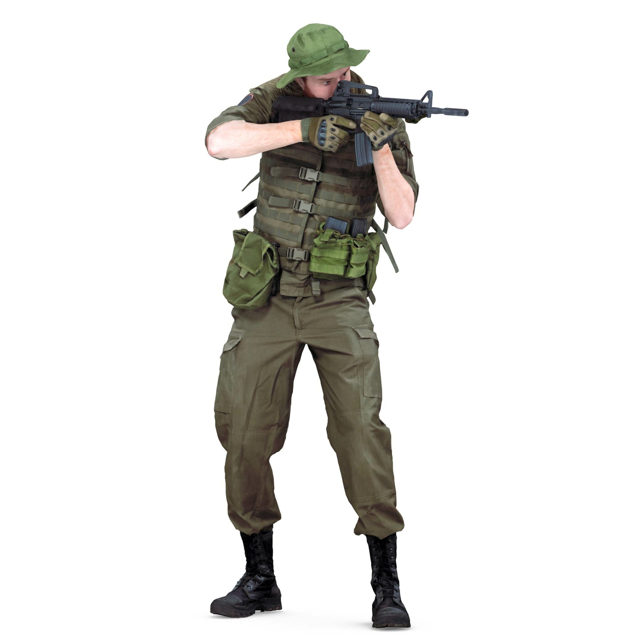 3d military men collection scanned 3d model - Renderbot