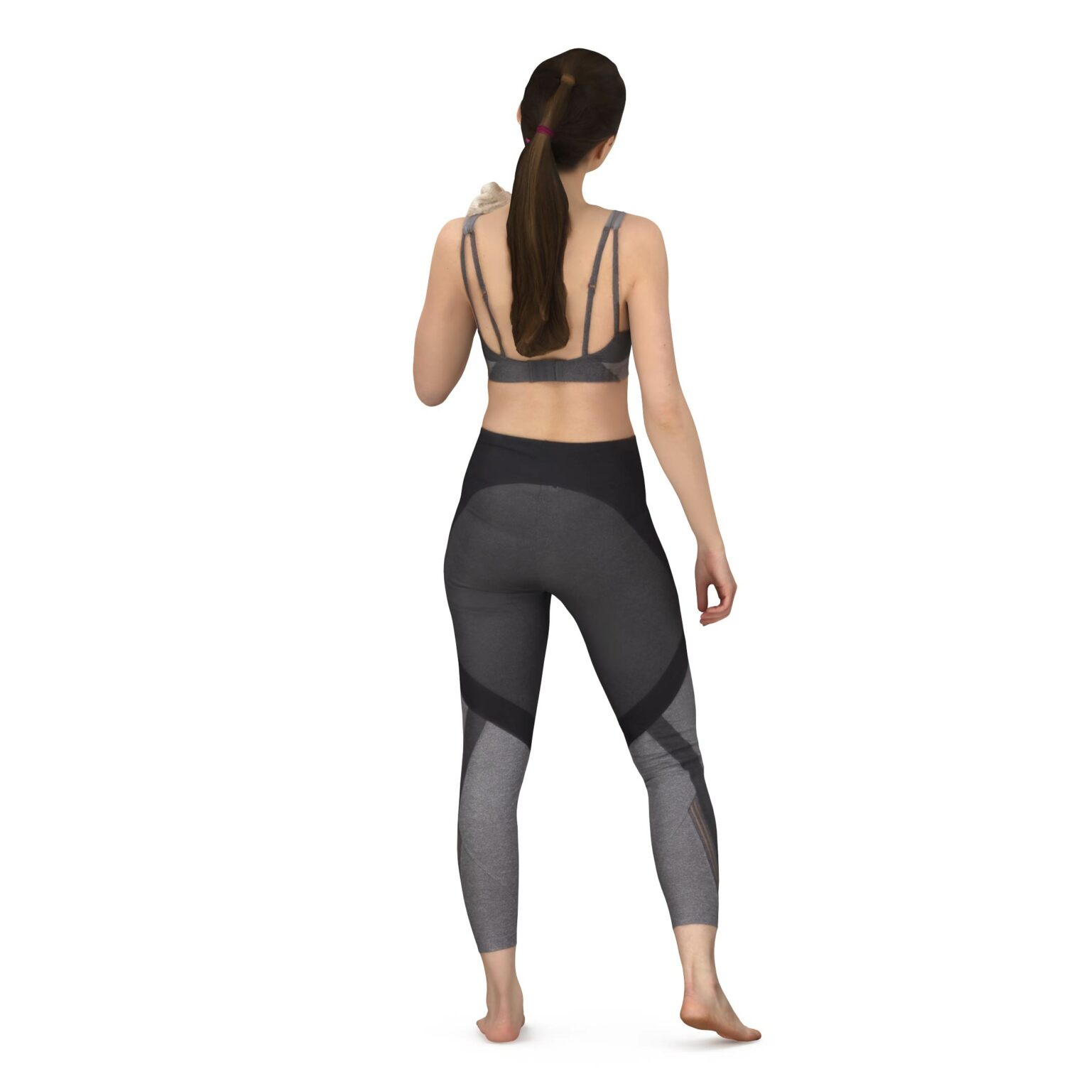 Fitness 3d people x3 - scanned 3d models - Renderbot