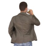3d man drinking coffee scanned - Renderbot