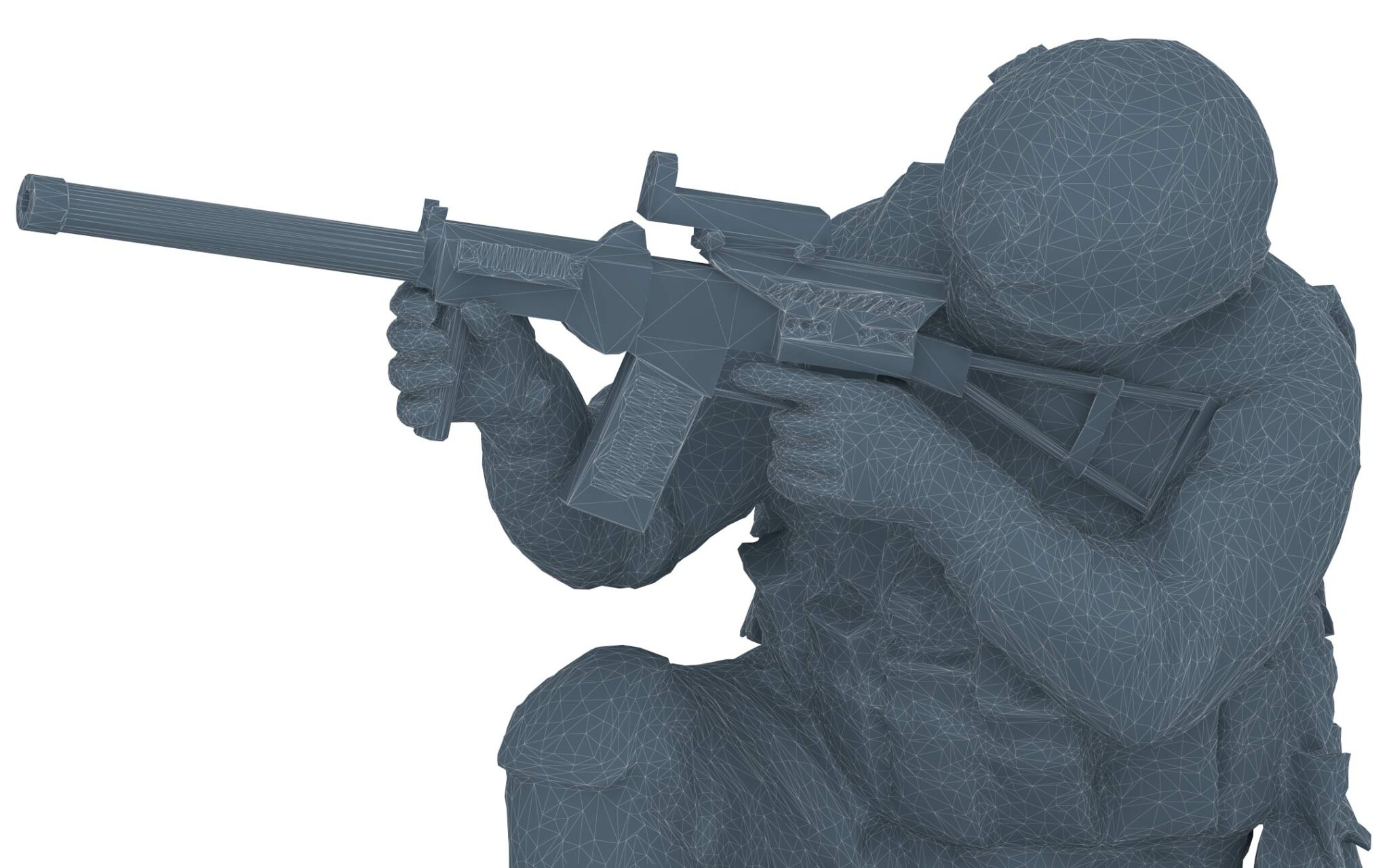 3d military men collection scanned 3d model - Renderbot