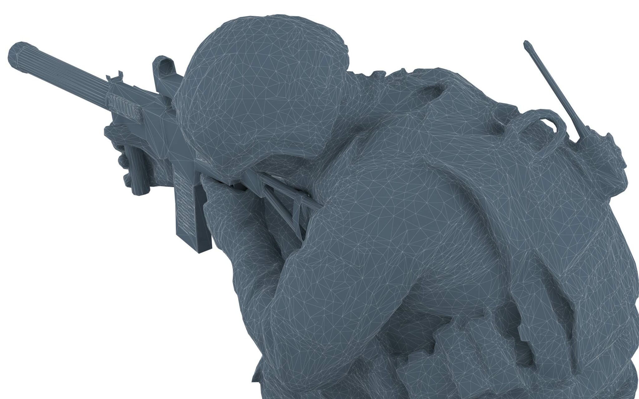 3d military men collection scanned 3d model - Renderbot