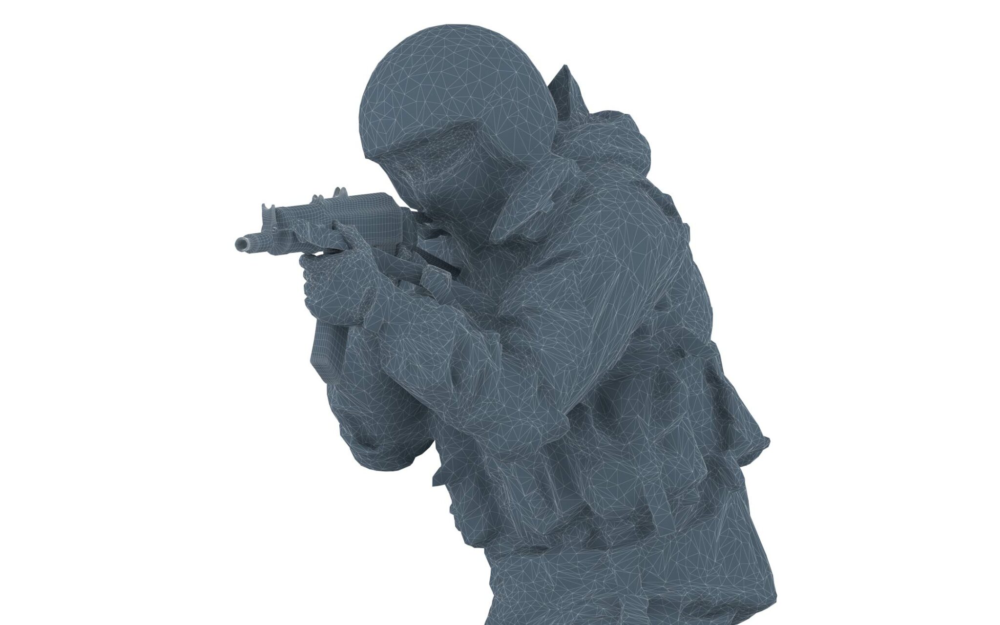 3d military men collection scanned 3d model - Renderbot