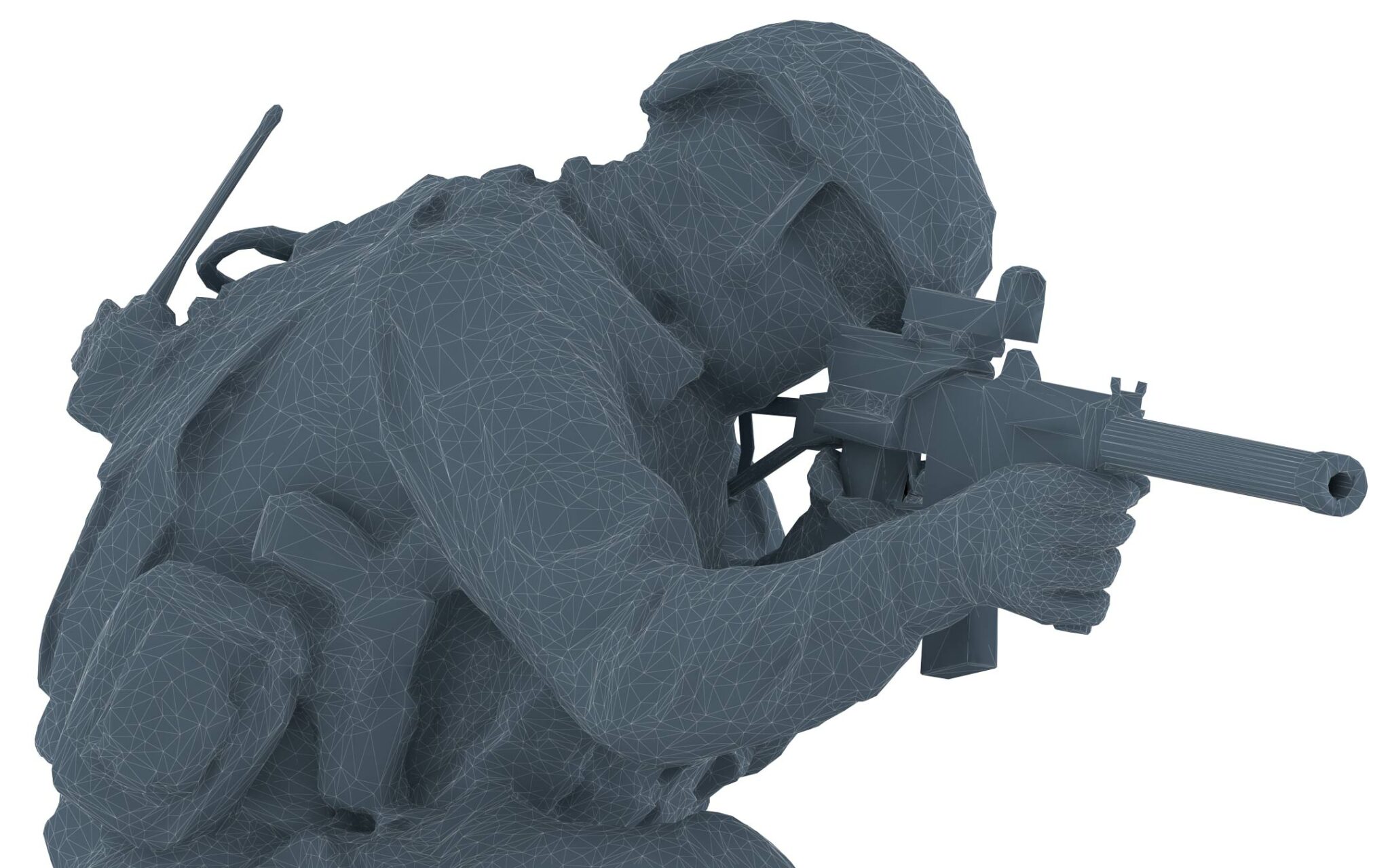 3d military men collection scanned 3d model - Renderbot