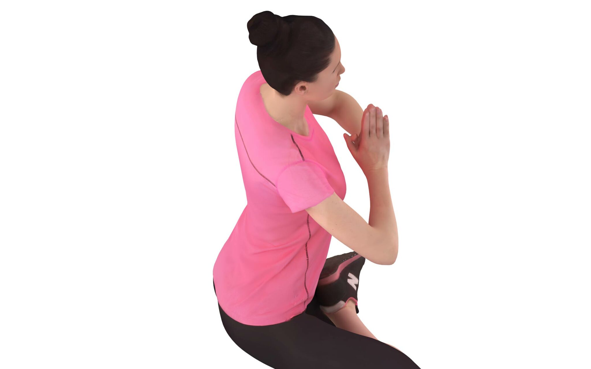 Fitness 3d people x3 - scanned 3d models - Renderbot