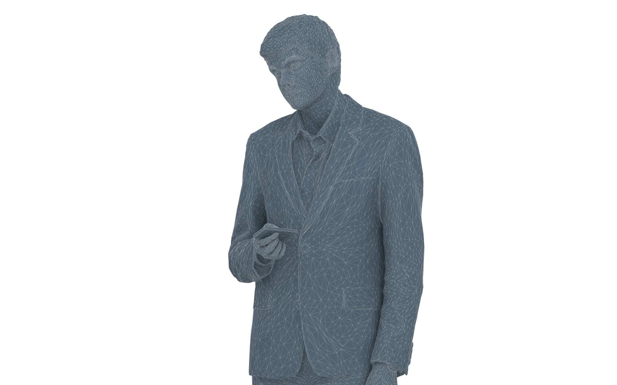 Scanned 3d guy standing pose - scanned 3d model - Renderbot