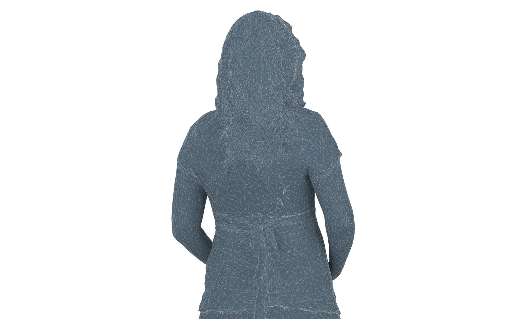 3d scanned pregnant woman - scanned 3d model - Renderbot