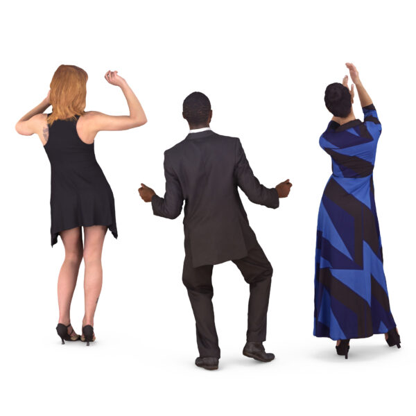 Dancing 3d people - scanned 3d models - Renderbot