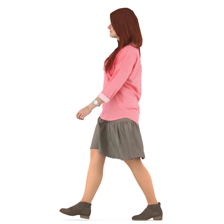 Walking 3d scanned people collection x10 - scanned 3d models - Renderbot