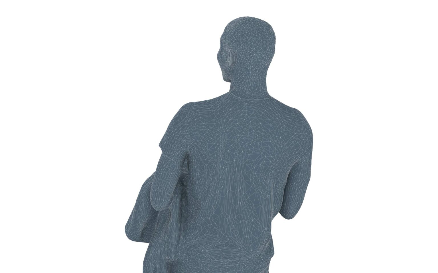 3d man speaking - scanned 3d models - Renderbot