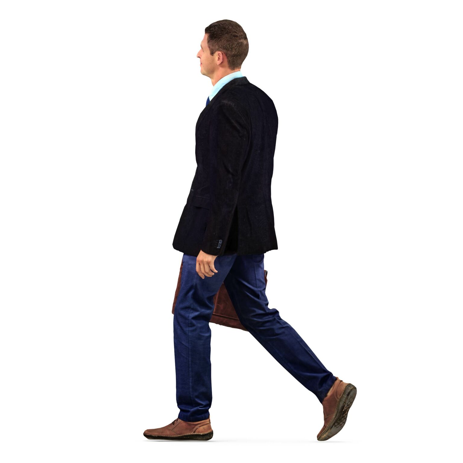 Walking people collection x10 - scanned 3d models - Renderbot