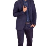 3d scanned man - blue suit - scanned 3d models - Renderbot