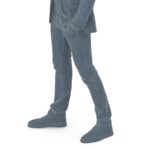 3d scanned man - blue suit - scanned 3d models - Renderbot
