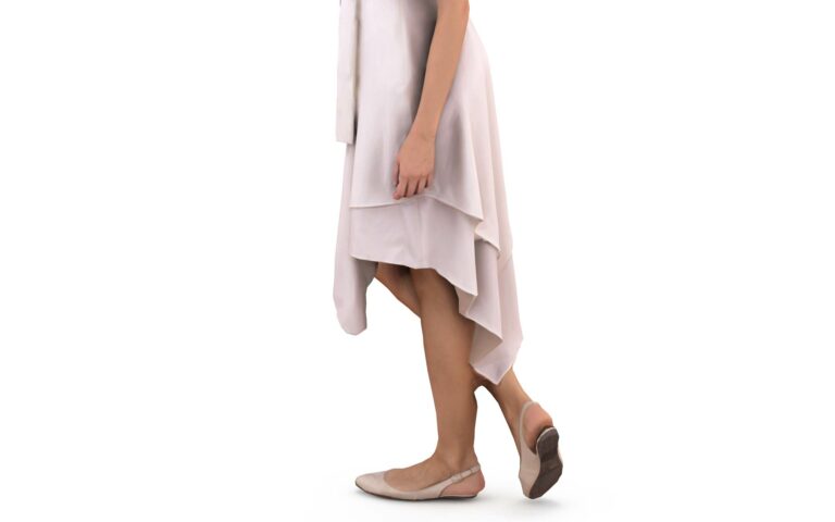 3d scanned woman - glass in hand - scanned 3d models - Renderbot